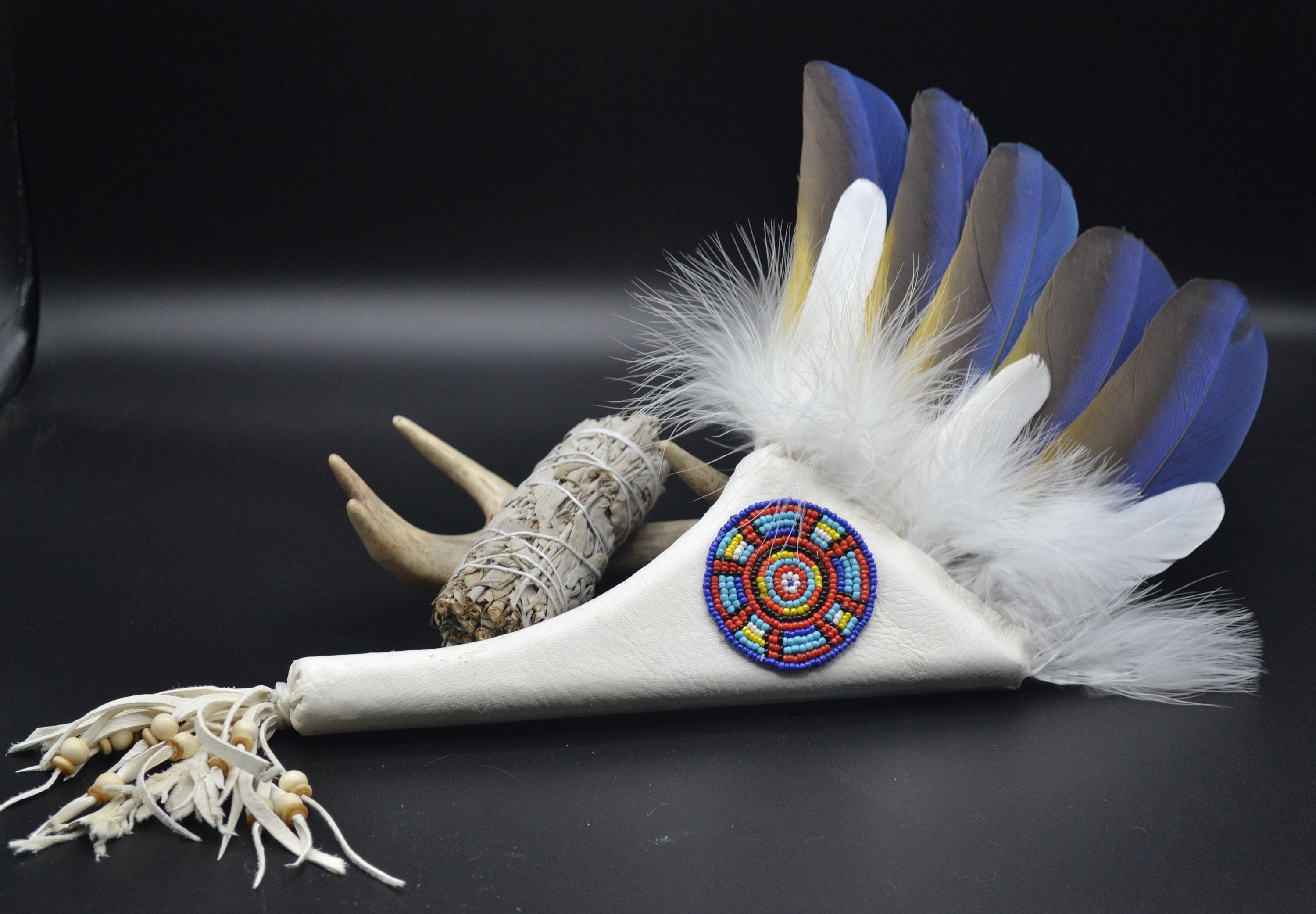 Authentic Native American Dance Fan - Etsy