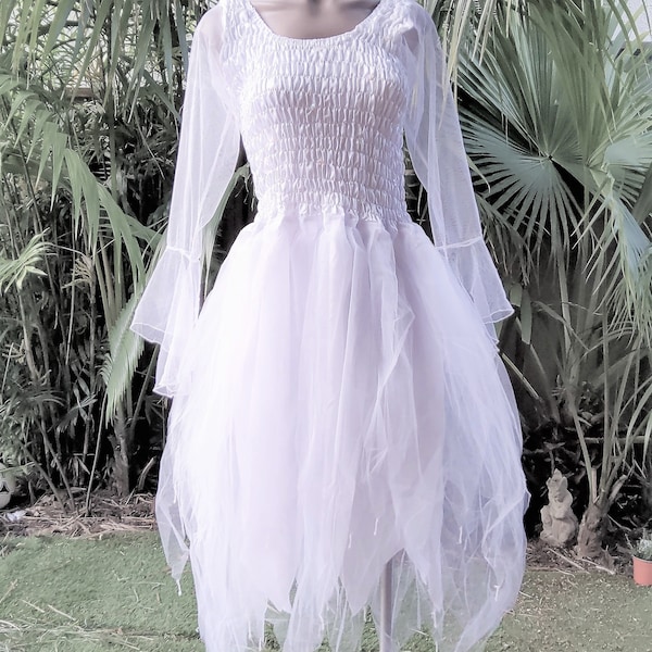 White Long Fairy Dress - Etsy