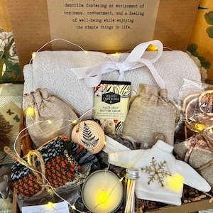 Couple’s Hygge Cozy Gift Box, Gift Box for Couple, Christmas for Couple ...