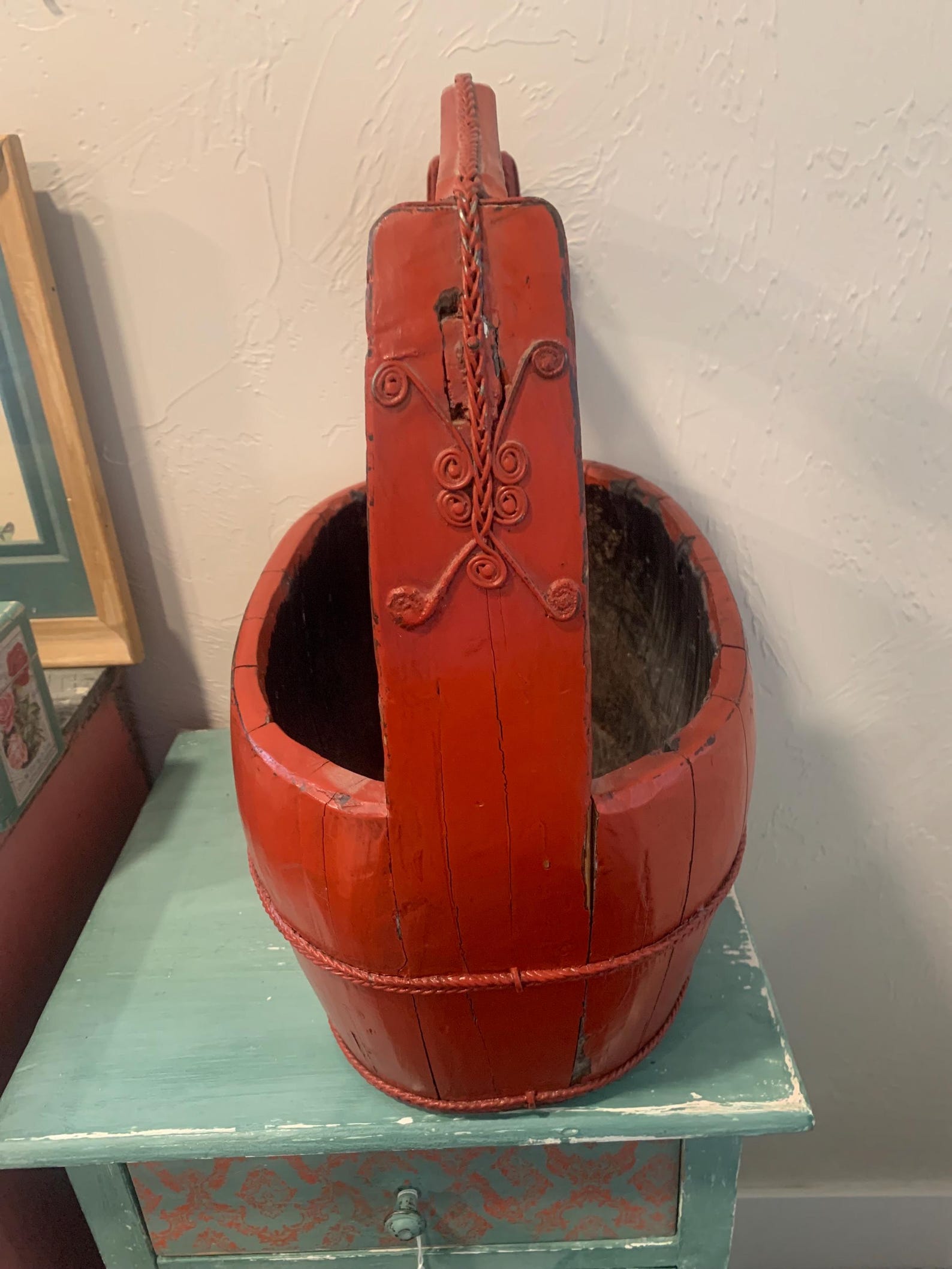 Antique Well Bucket - Etsy