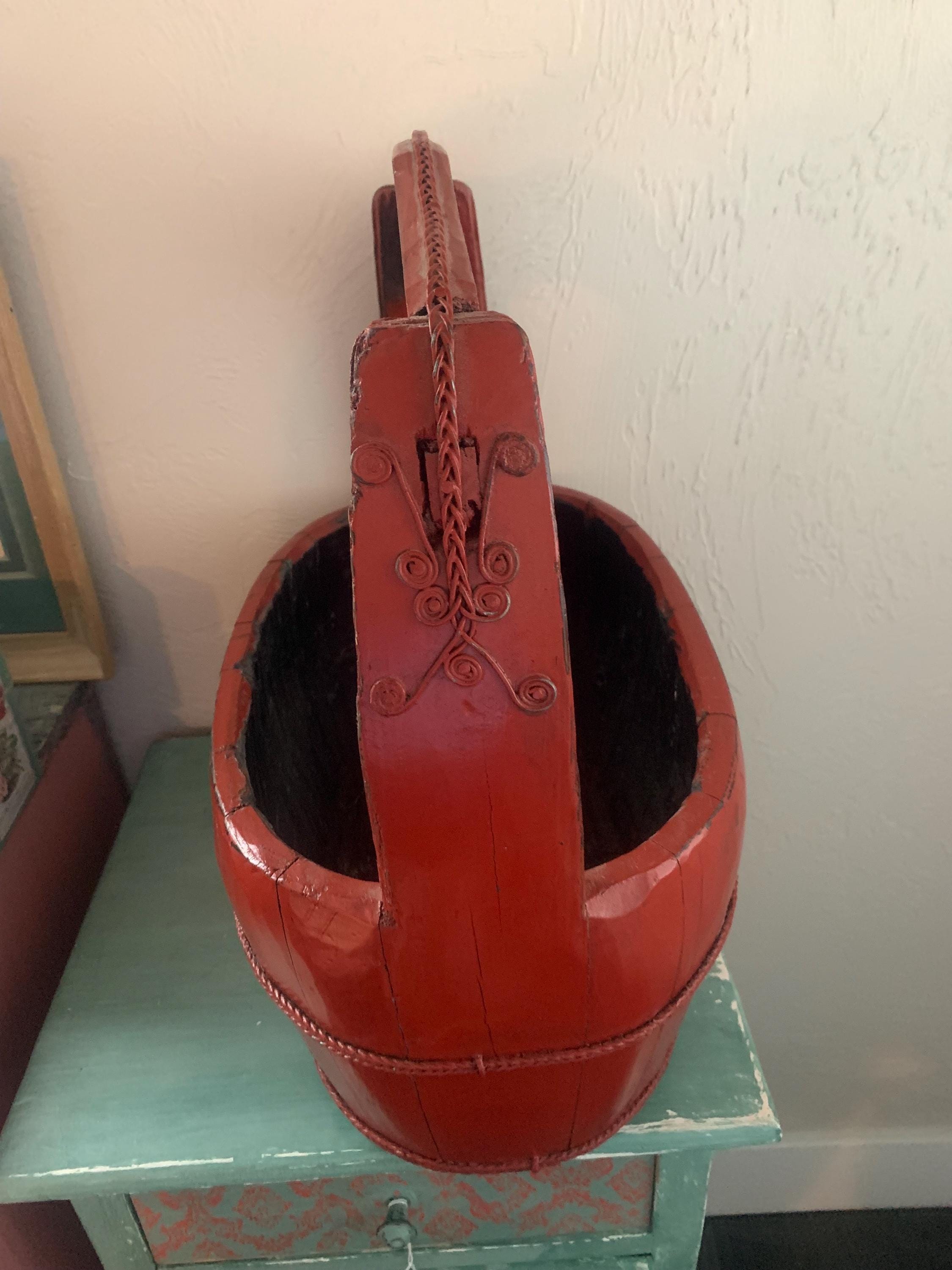 Antique Well Bucket - Etsy