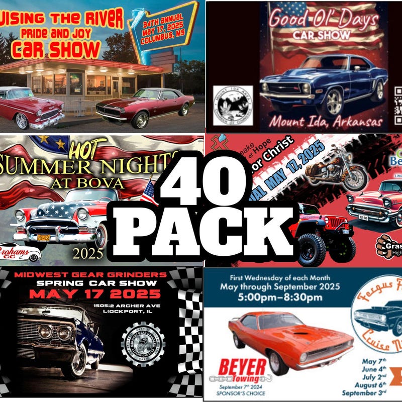 Dash Plaques for Car Shows - Etsy