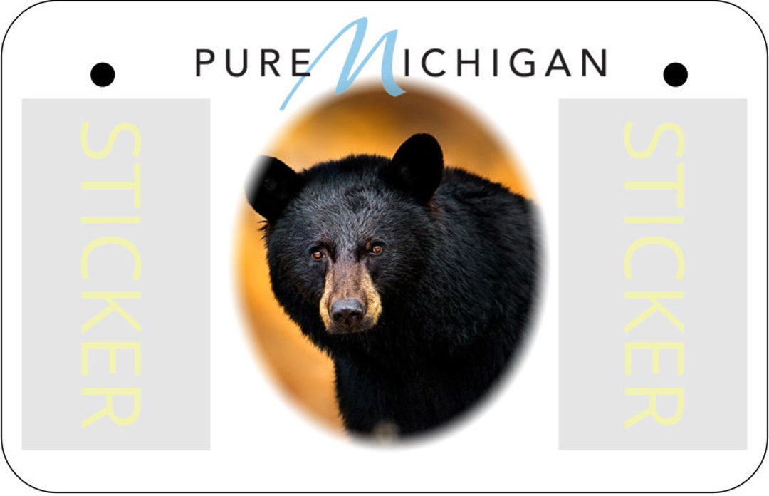 Pure Michigan ATV/UTV Sticker Plate - Etsy