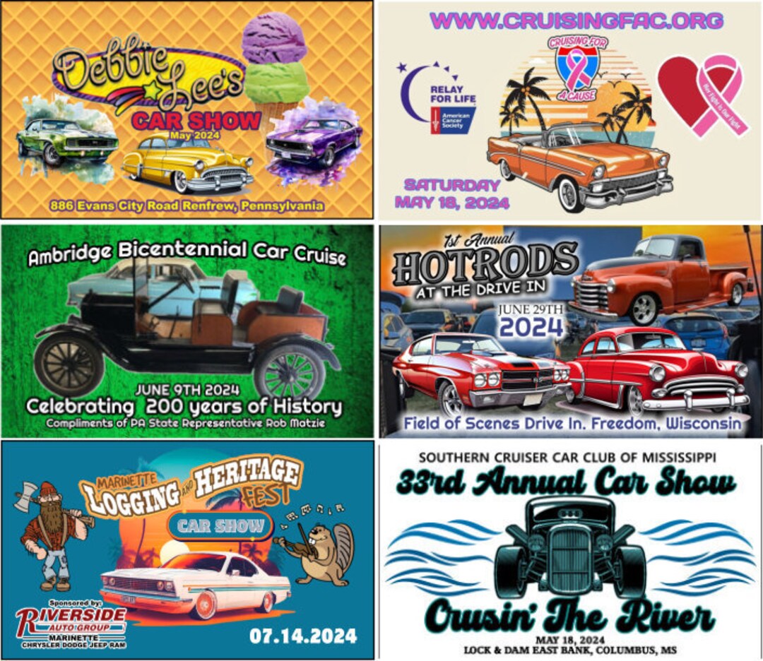 Car Show Dash Plaque 2x3.5 - Etsy