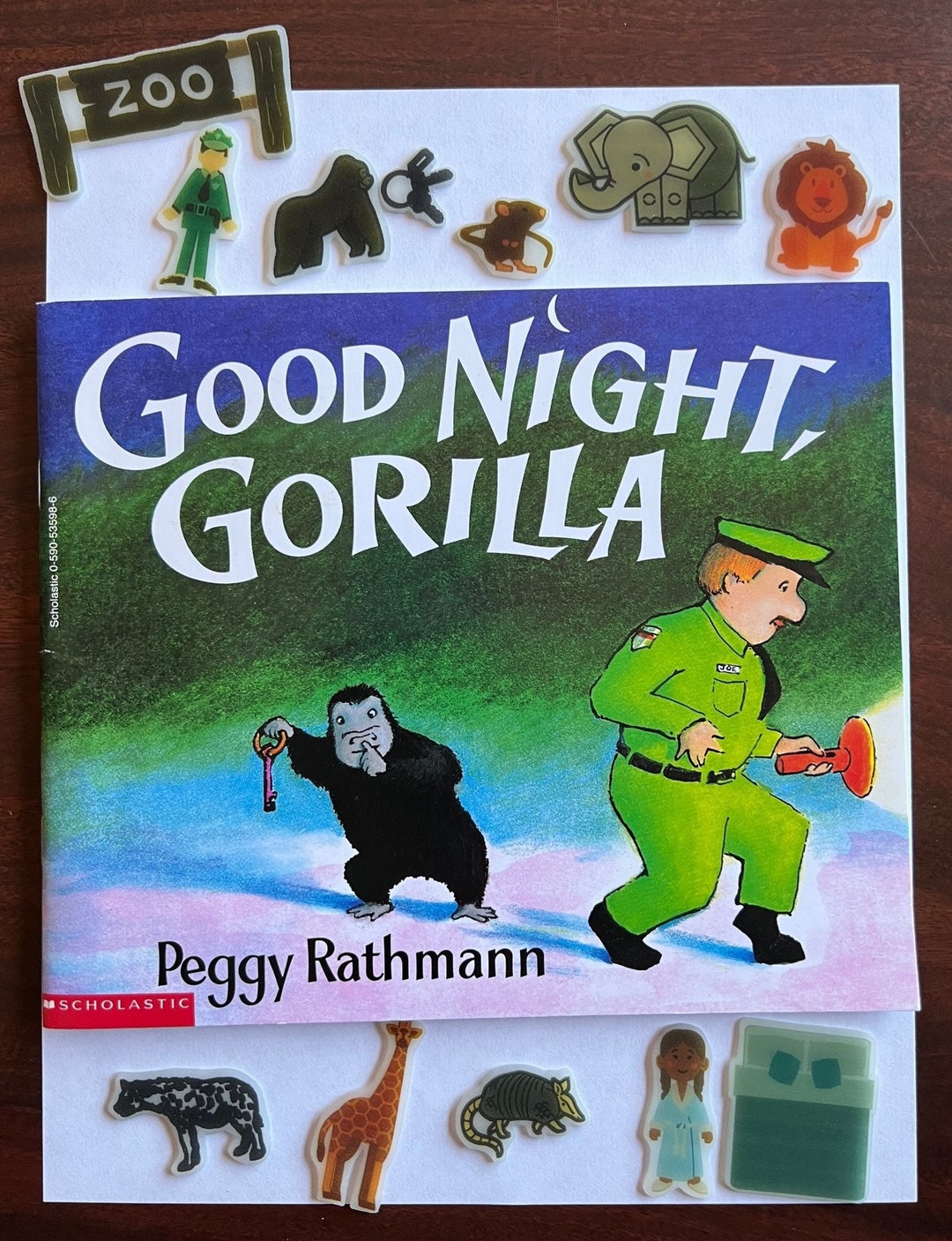 Good Night Gorilla - Book Companion Minis - Etsy