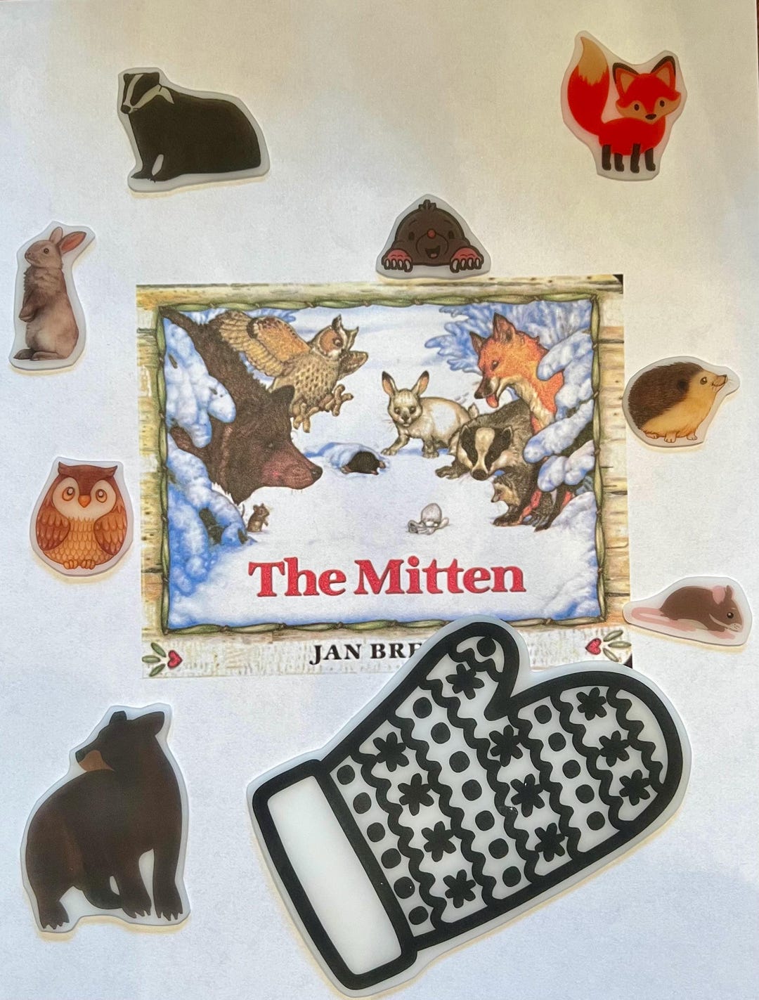 The Mitten - Book Companion Minis - Etsy