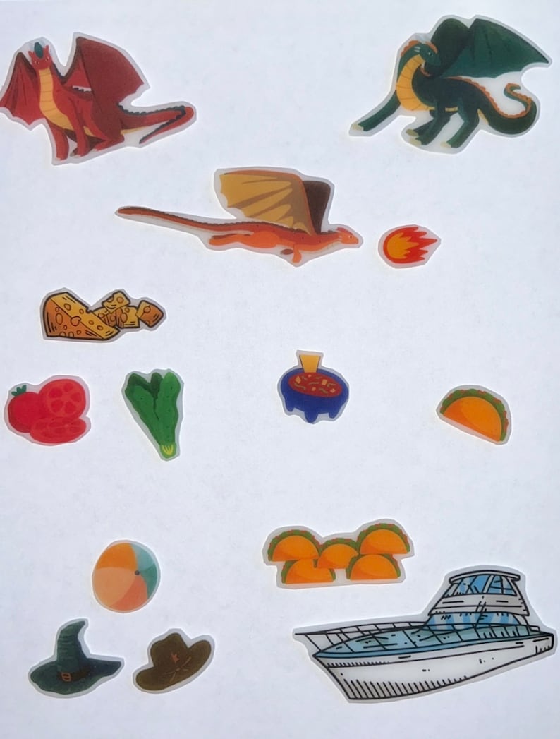 Dragons Love Tacos - Book Companion Minis - Etsy