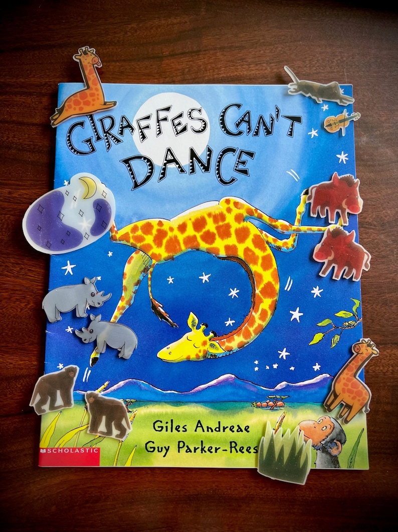 Giraffes Can't Dance - Book Companion Minis - Etsy
