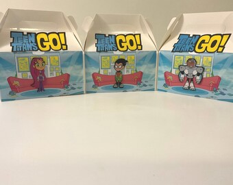 Teen Titans Go! Water Bottle Labels Template - Printable Teen Titans Go ...
