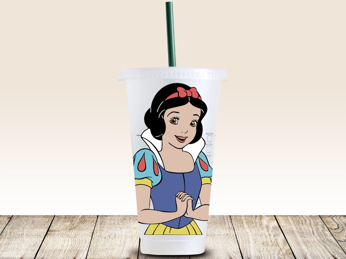 Snow White Inspired Starbucks Cup, Disney Starbucks Cup, Disney ...