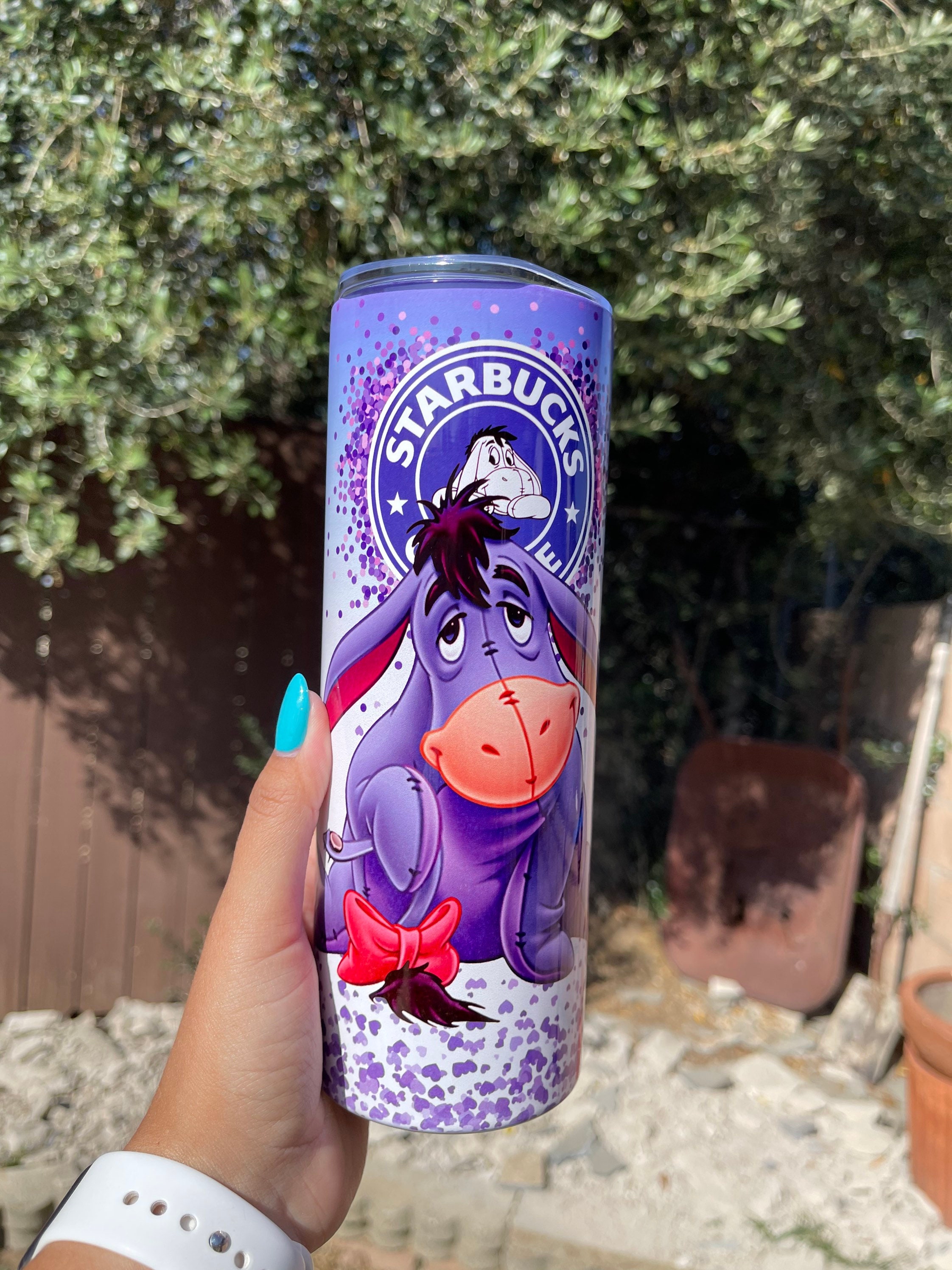 Eeyore Tumbler | 20 Oz Tumbler | Disney 20 Oz Tumbler - Etsy