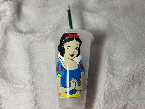 Snow White Inspired Starbucks Cup Disney Starbucks Cup | Etsy