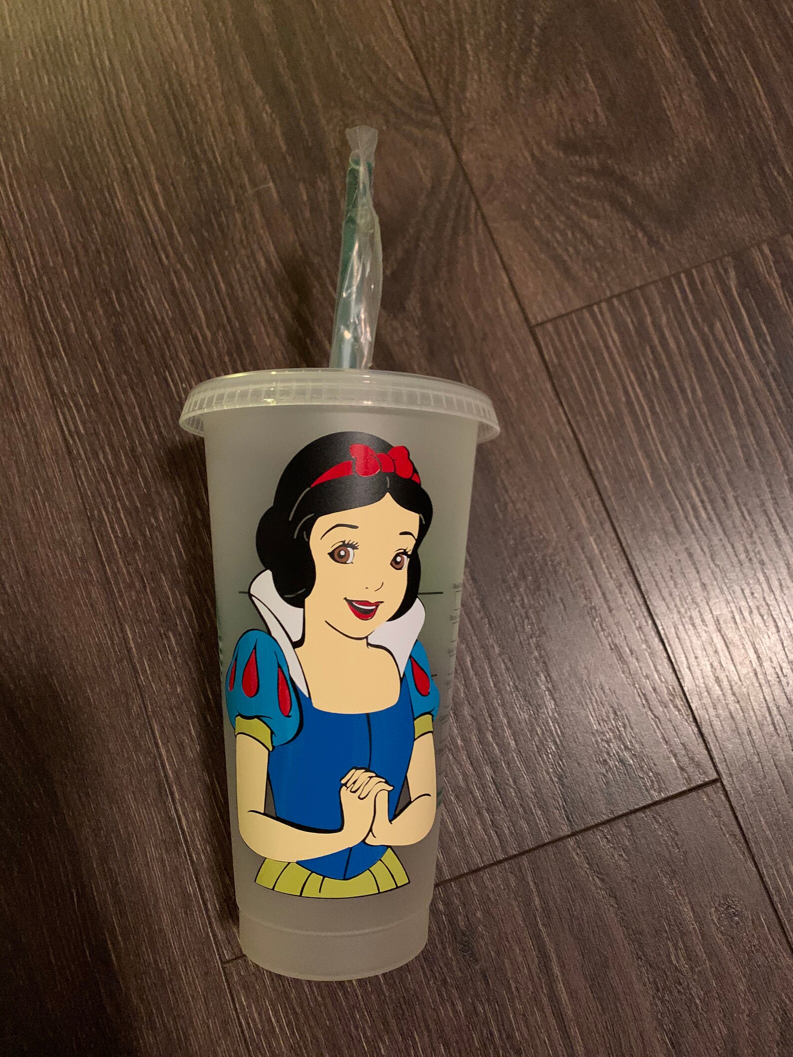 Snow White Inspired Starbucks Cup Disney Starbucks Cup - Etsy
