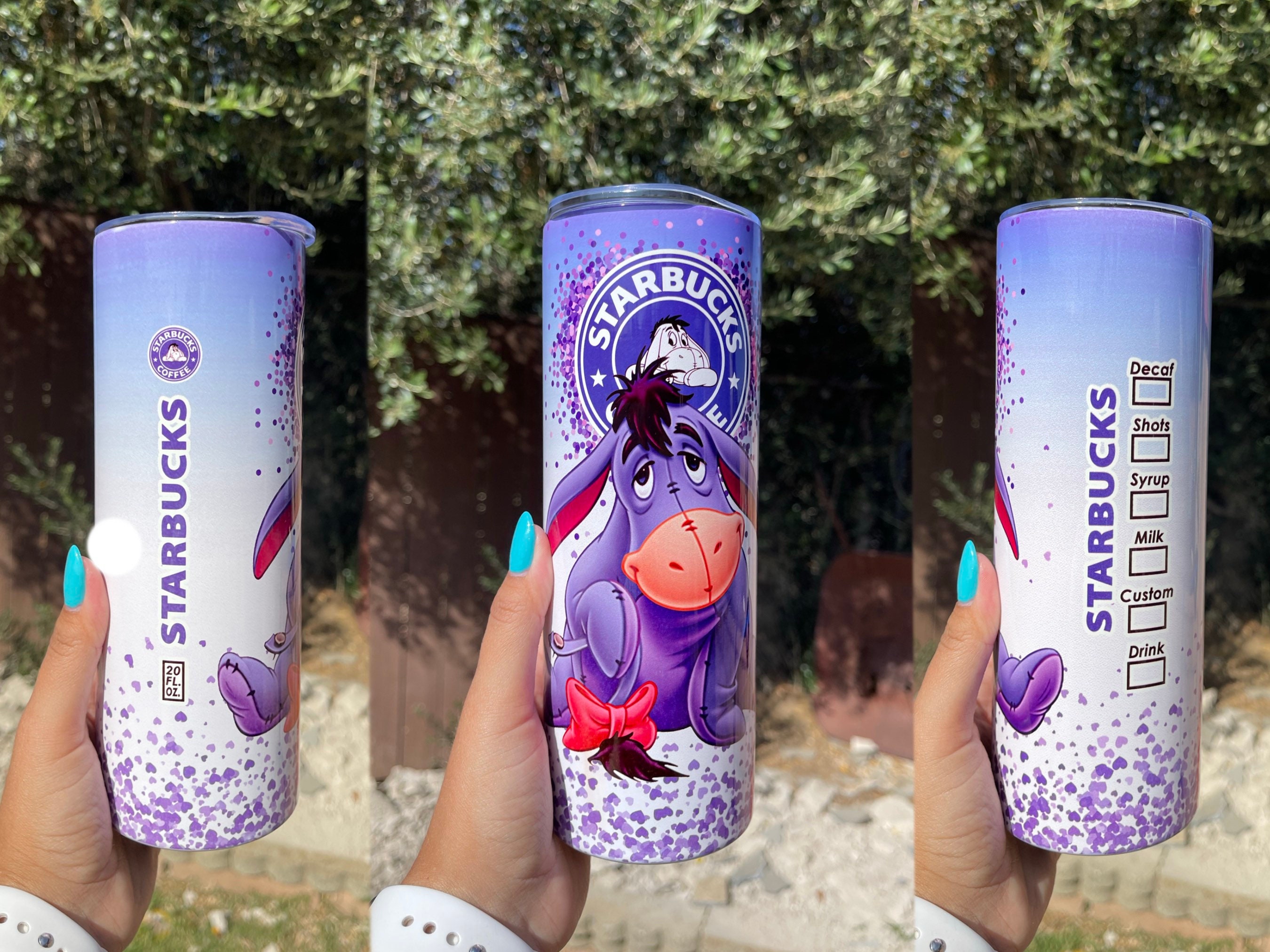 Eeyore Tumbler | 20 Oz Tumbler | Disney 20 Oz Tumbler - Etsy