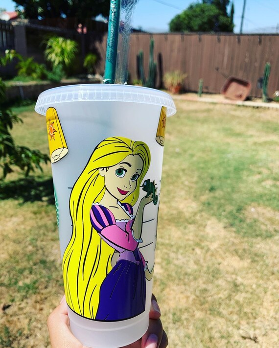 Rapunzel Inspired Starbucks Cup Reusable Starbucks Cup | Etsy