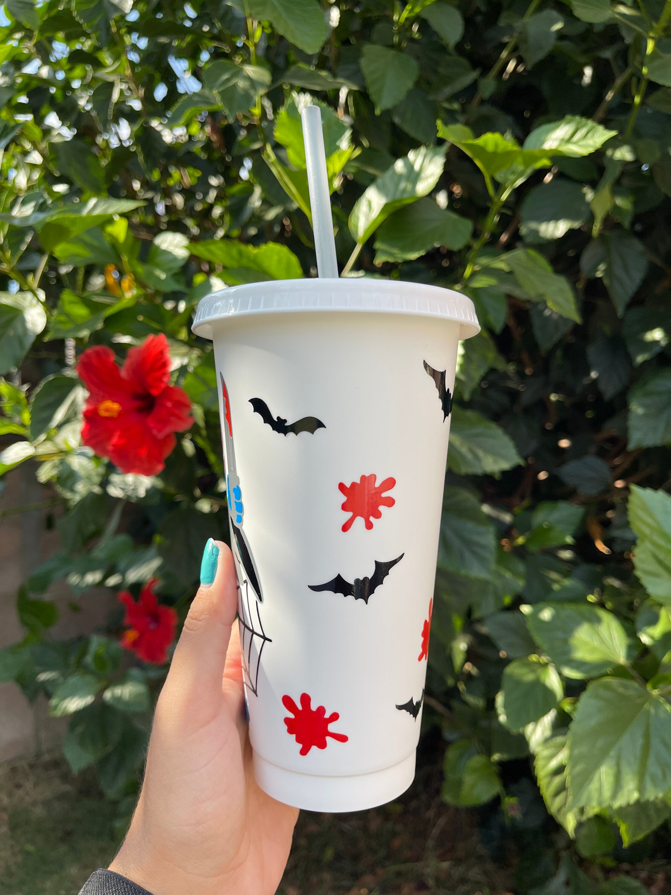 Stitch Ghost Face Cup L Disney Halloween Cup L Scream Horror - Etsy