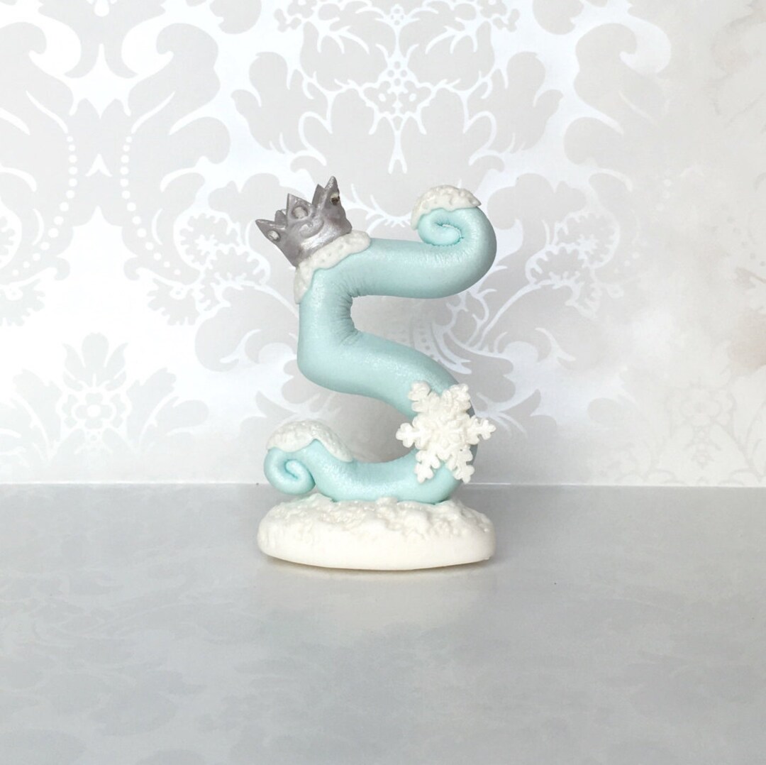 Ice Princess Age Number/ice Princess Cake Topper/frozen Theme - Etsy