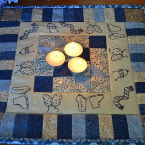 Candle Mat Mini Quilt Pattern - Etsy