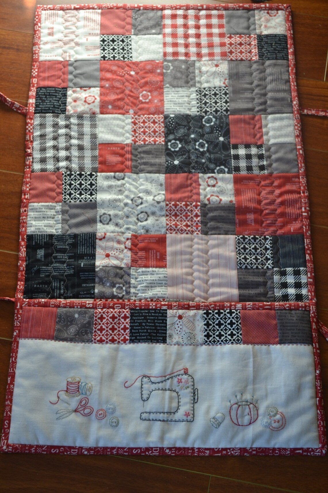 Embroidered Sewing Machine Cover Pattern - Etsy