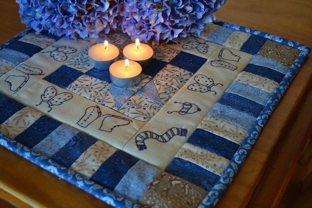 Candle Mat Mini Quilt Pattern - Etsy