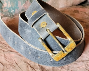 Fallout Leather Belt - Etsy