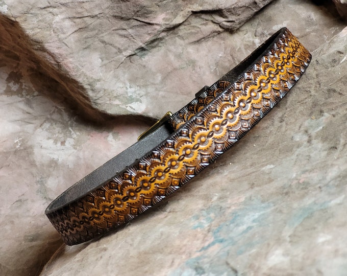 Braided Leather Hat Band - Etsy