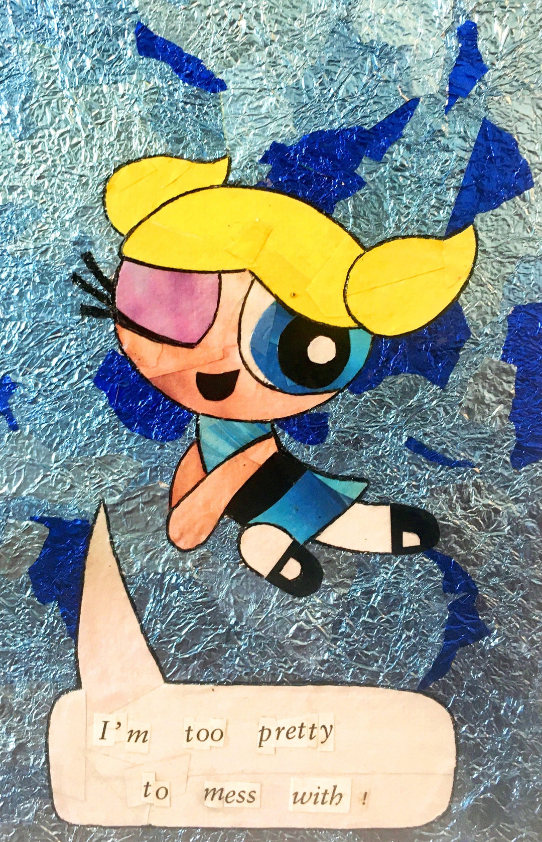 Powerpuff Girls Quotes Three-piece Collage - Etsy Singapore