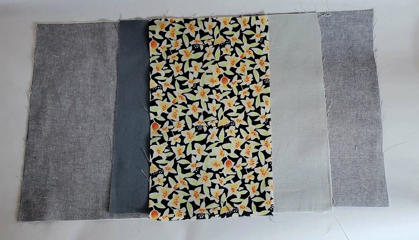 Rice Bag Kit/collage Kit/fabric for Mending/slow Stitch Kit/sashiko ...