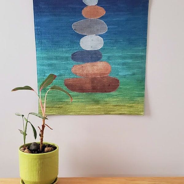 Stacked Stone Table - Etsy