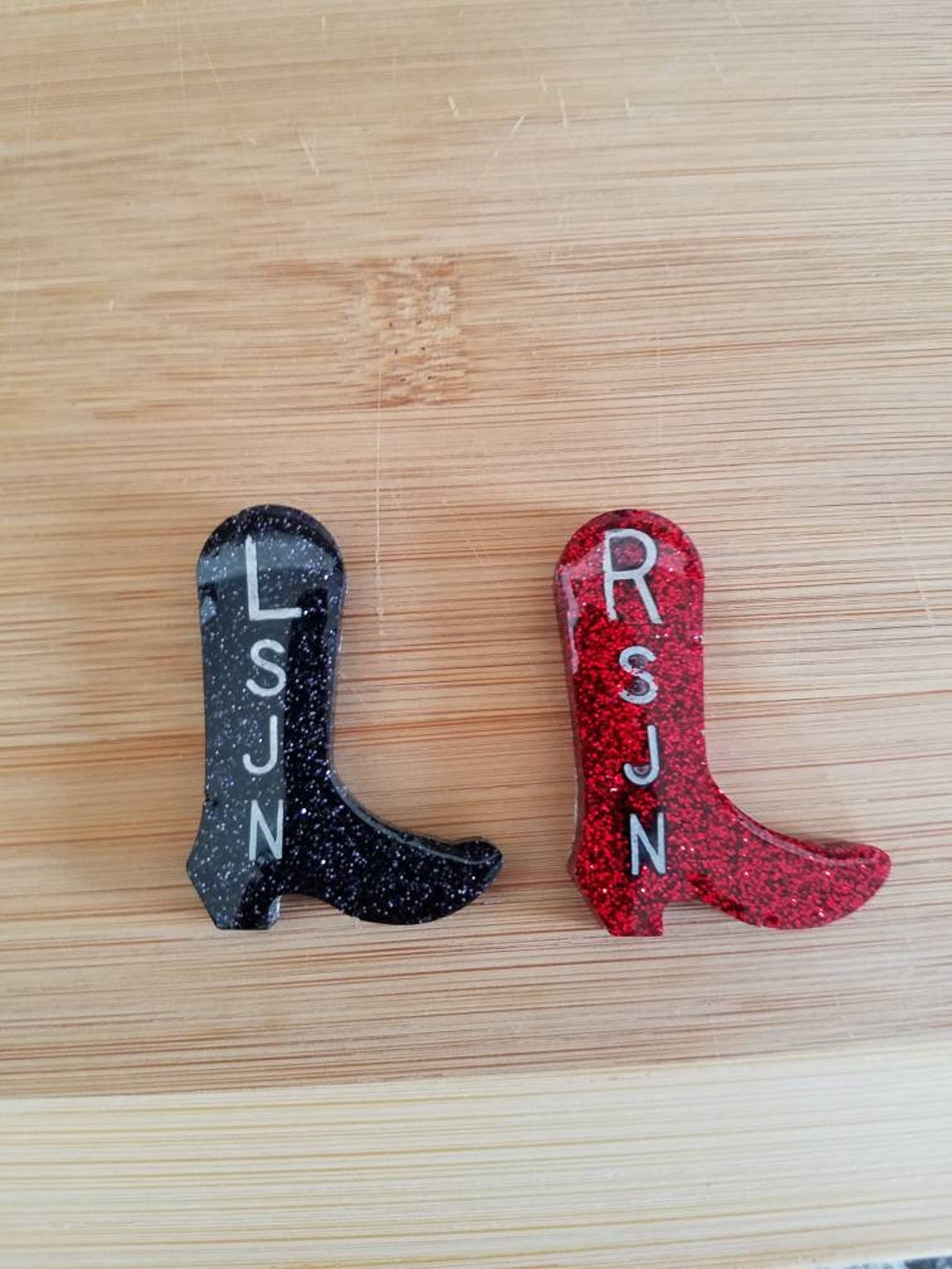 Cowboy Boot Xray Markers With Initials or Numbers, Lead Radiology Xray ...