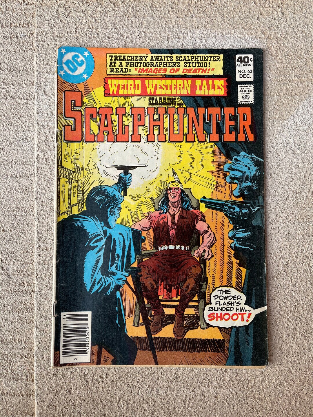 Weird Western Tales Starring Scalphunter NO. 62 December 1979 - Etsy