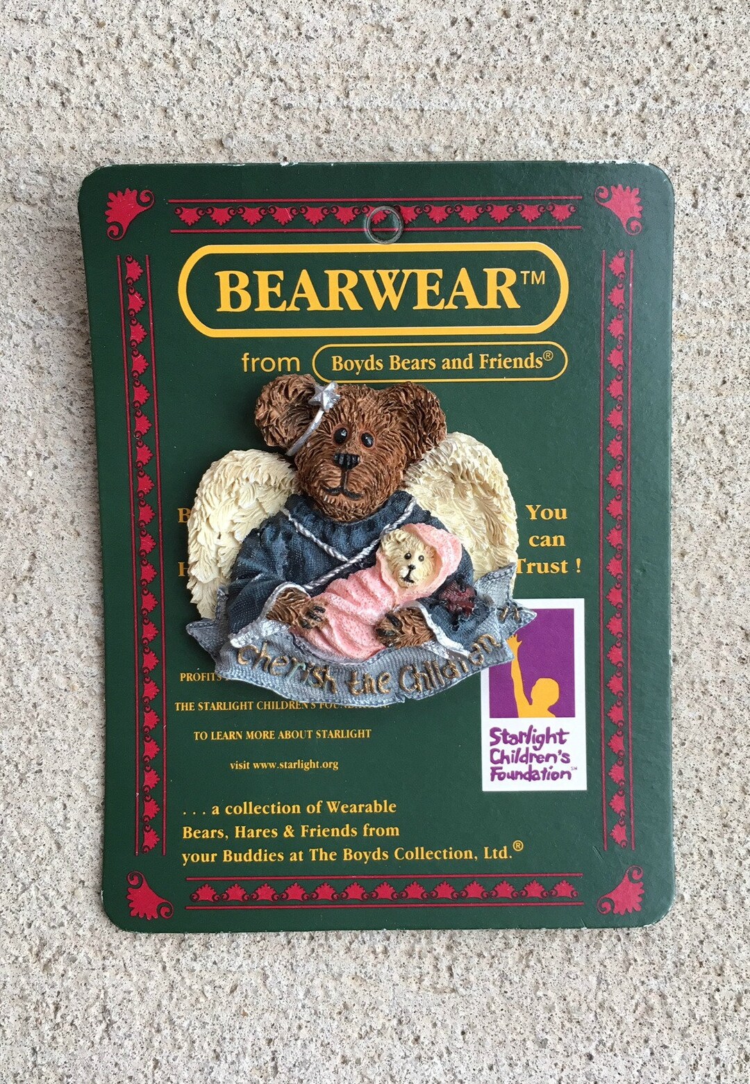 Boyds Bears Pin Bearwear Collectible Pin Numbered Boyds Bears Friends ...