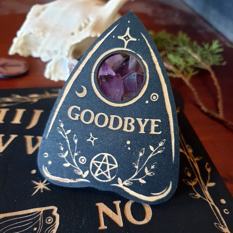 Decorative Planchette // Laser Engraved Spirit Board Pointer - Etsy ...