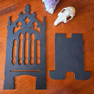 Phone Stand Gothic Arch // Phone Throne - Etsy