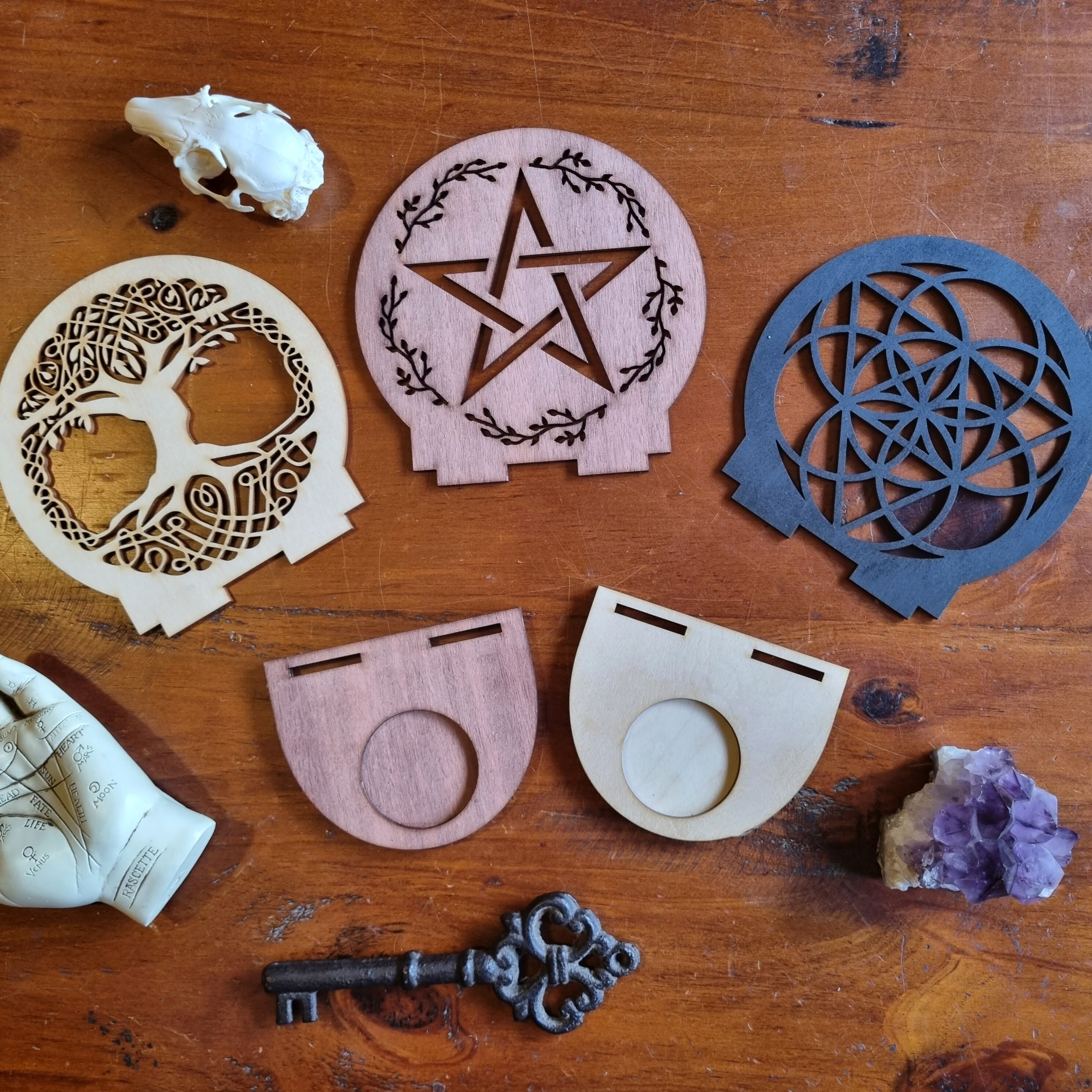 Tree of Life Tea Light Holder // Laser Cut Shadow Candle Holder ...