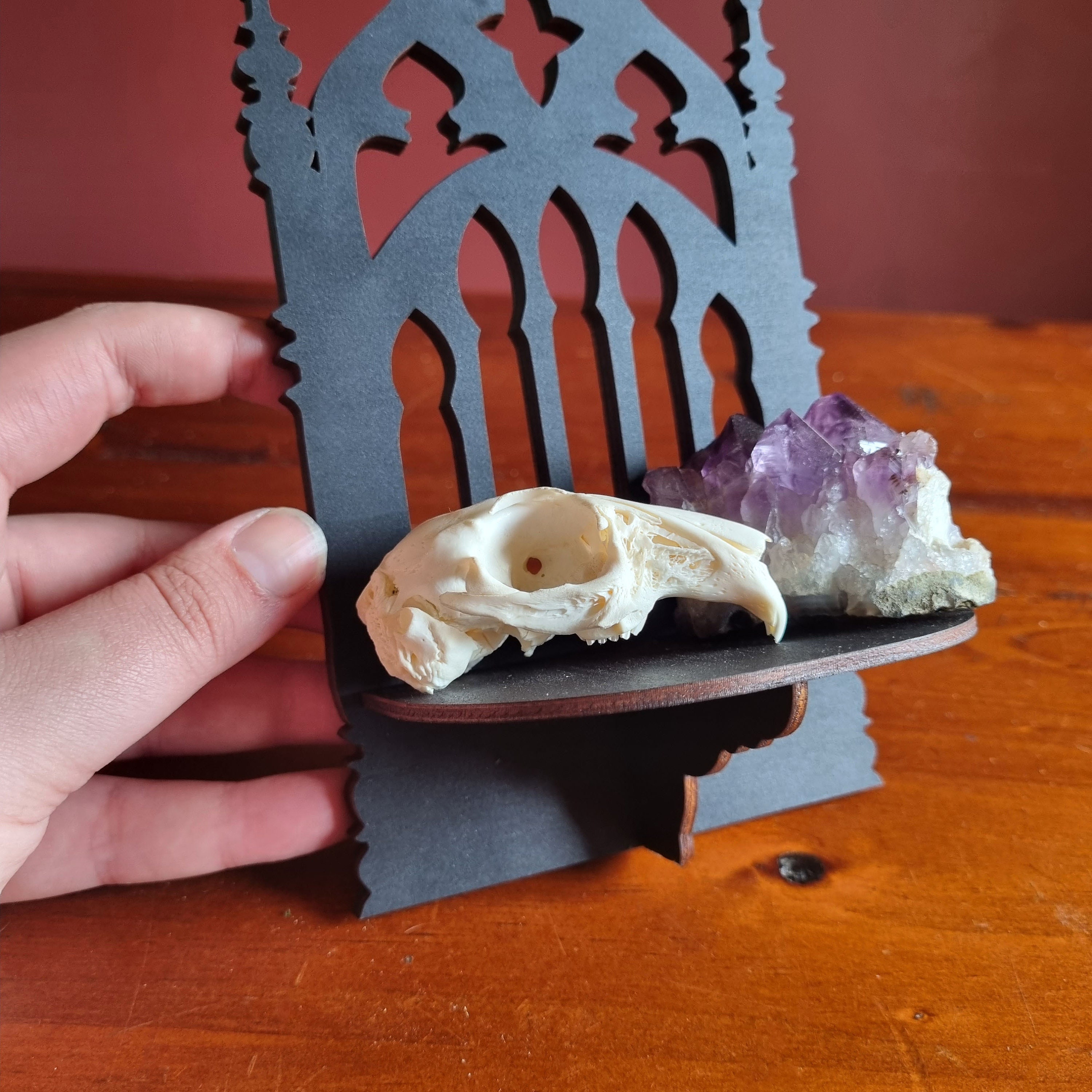 Mini Gothic Arch Shelf // Wall Sconce Altar - Etsy UK