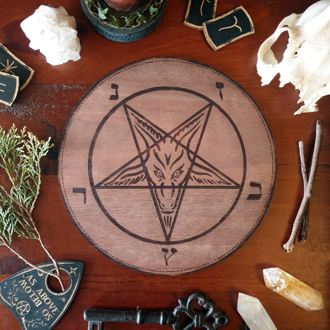 Sigil of Baphomet Altar Tile // Magickal Decor - Etsy