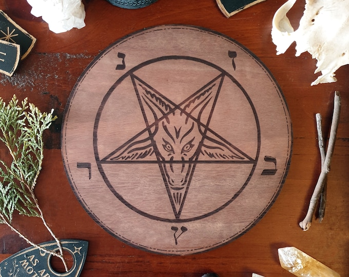 Sigil of Baphomet Altar Tile // Magickal Decor - Etsy Australia
