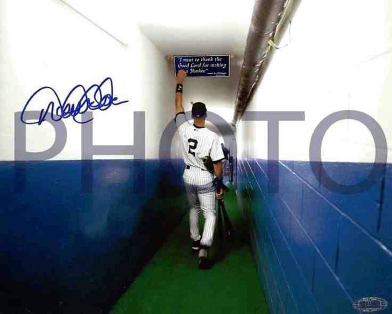 New York Yankees Derek Jeter, Signed Shot in the Tunnel Touching ...