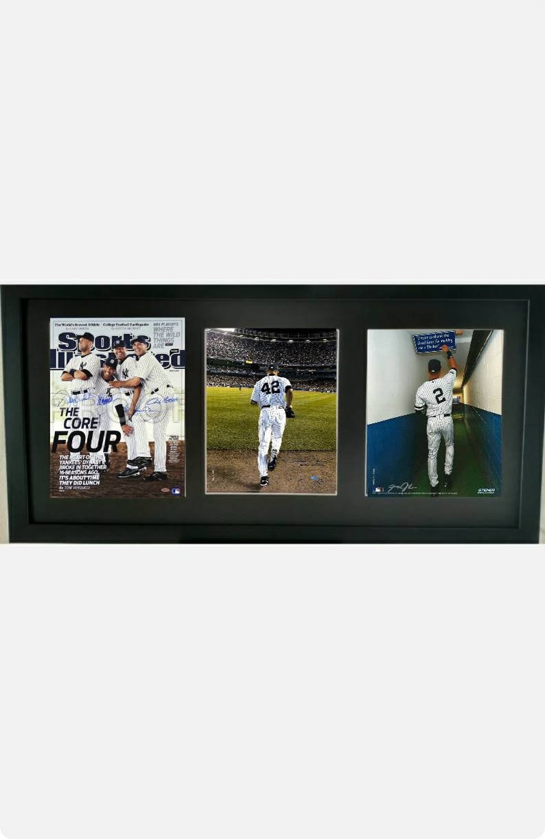 The Core Four Framed NY Yankees Photo Art New York Yankees - Etsy