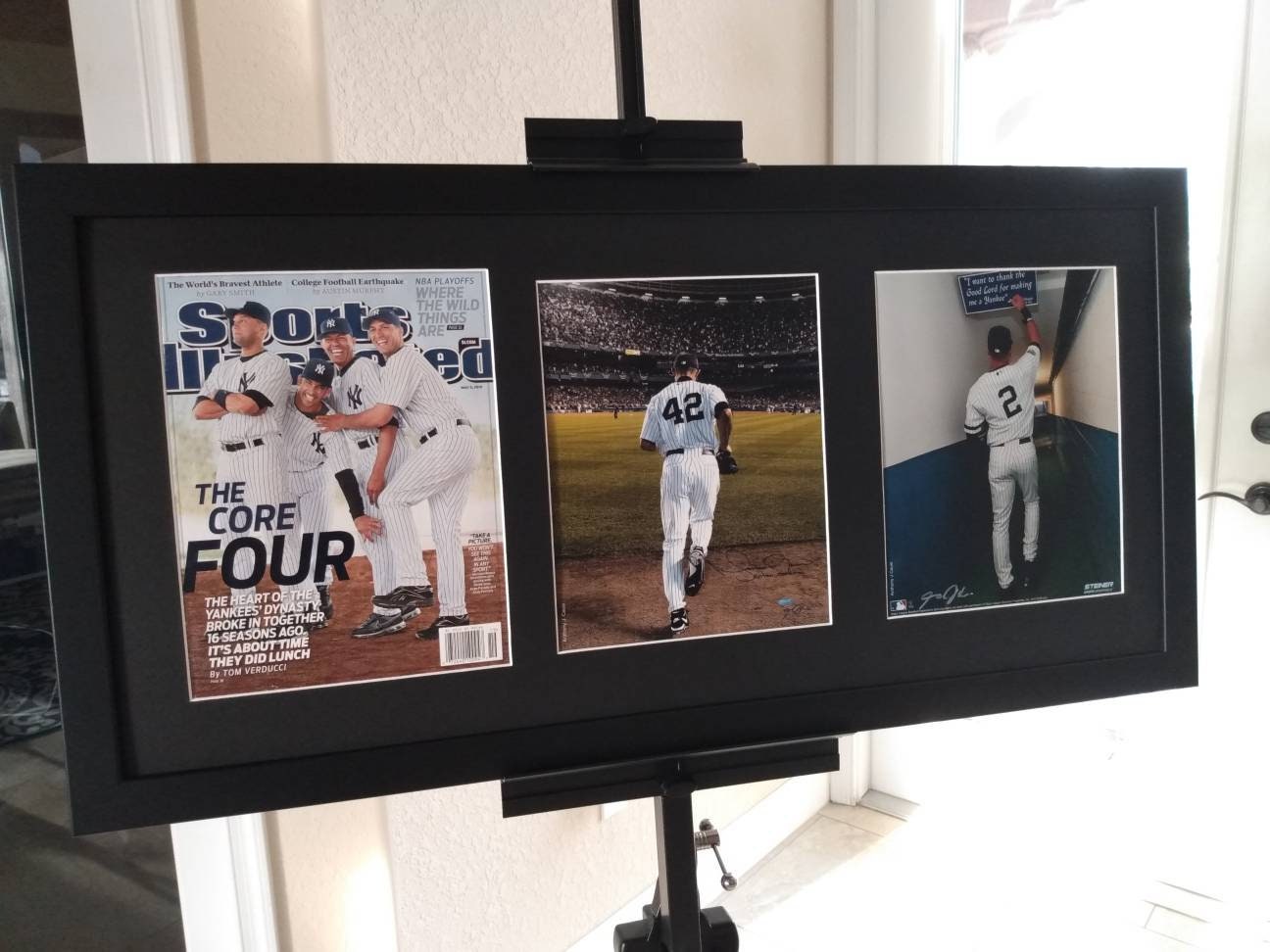 The Core Four Framed NY Yankees Photo Art New York Yankees Photos ...