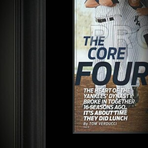New York Yankees the Core Four Sports Illustrated Framed Photograph ...