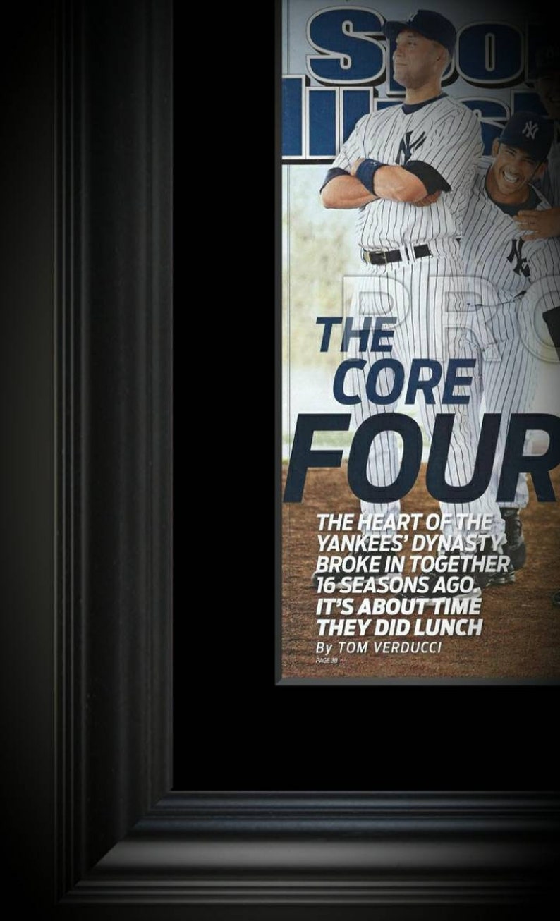 New York Yankees the Core Four Sports Illustrated Framed Photograph ...