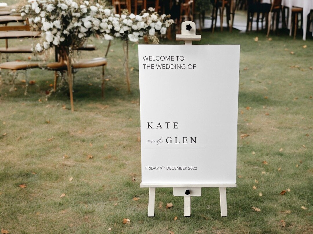 Welcome Signs Wedding Wedding Signs Wedding Decor Sign Welcome Sign ...