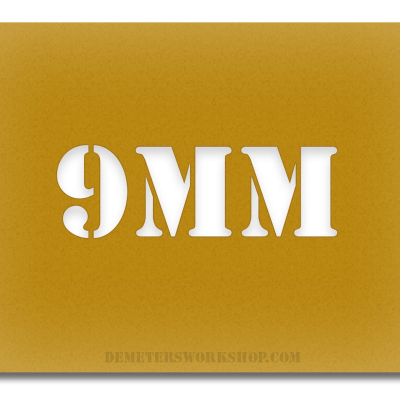 M&m Stencils - Etsy