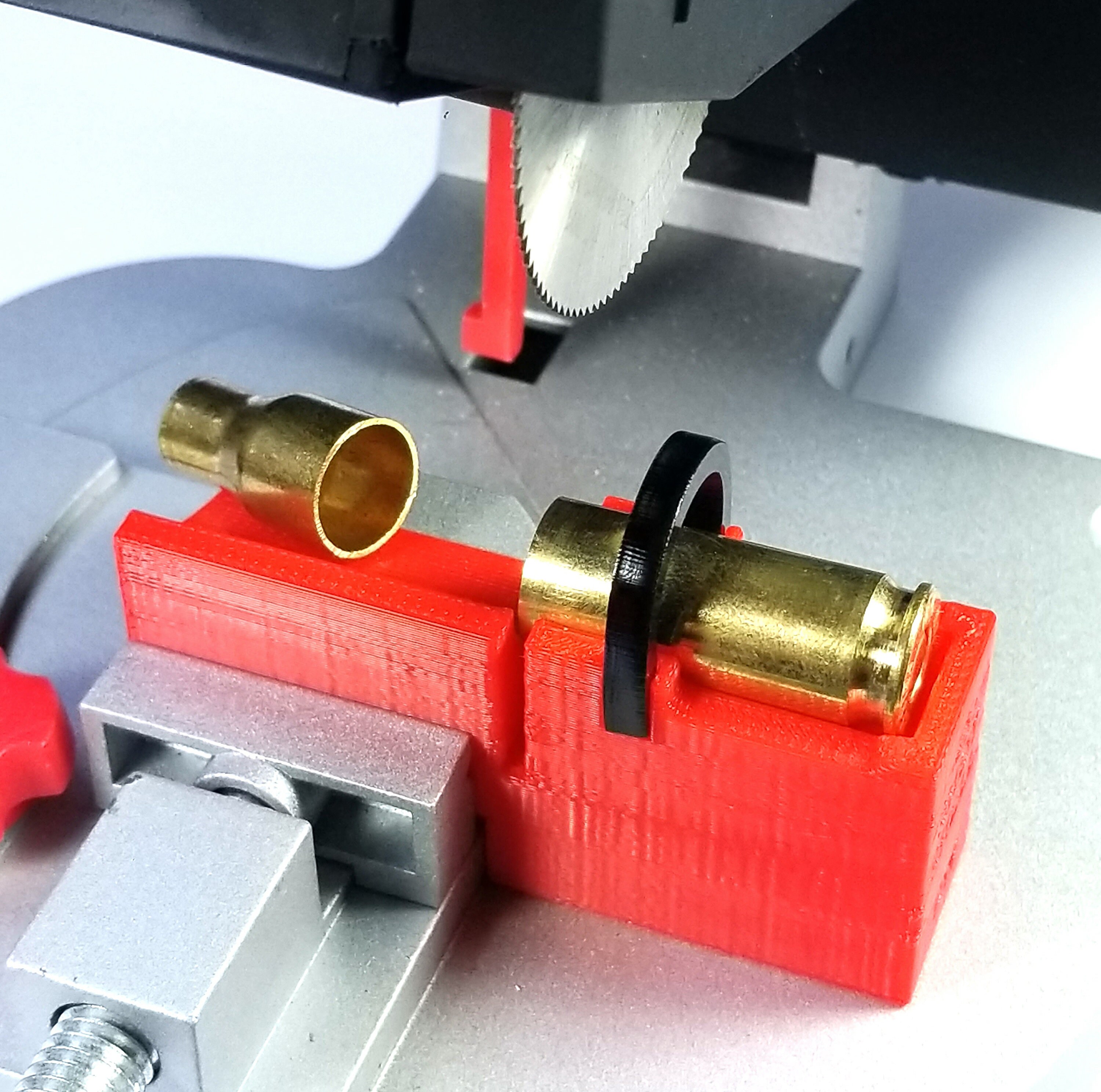 New 45 Shot Shell Trimming Jig - 2'' Chop Saw Safe Scratchless 308 243 ...