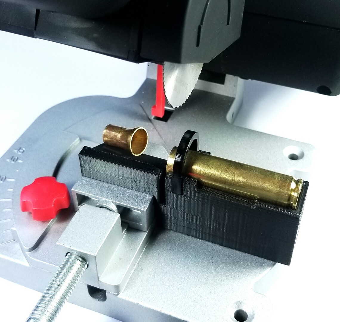 30-06 to 45 Raptor Trimming Jig - 2'' Chop Saw Safe Scratchless Rear ...