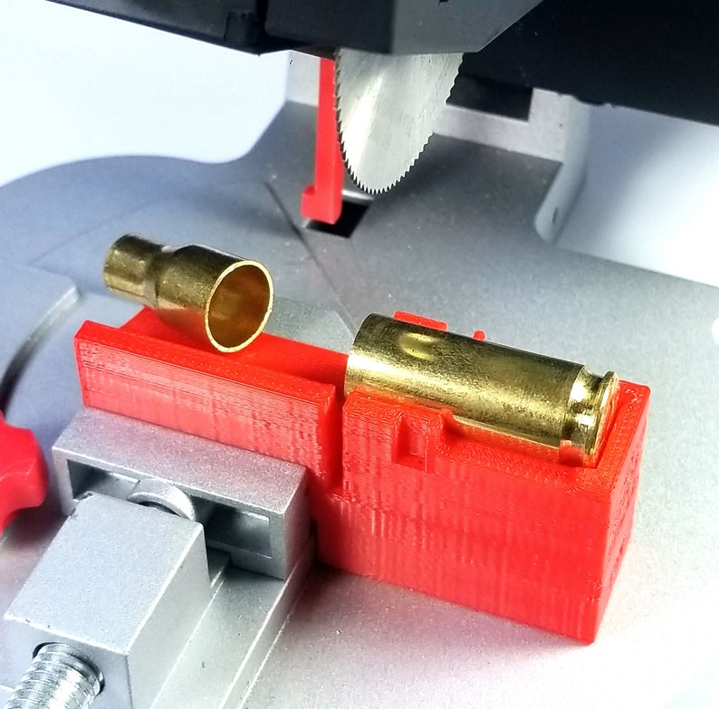 New 45 Shot Shell Trimming Jig - 2'' Chop Saw Safe Scratchless 308 243 ...