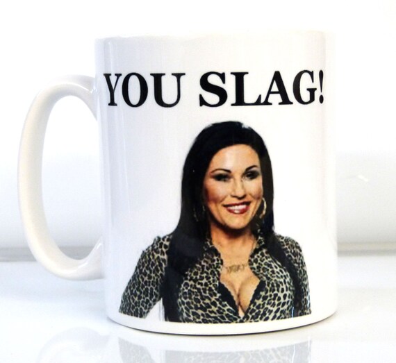Kat Slater Eastenders 'YOU SLAG' Digital Print Tea - Etsy