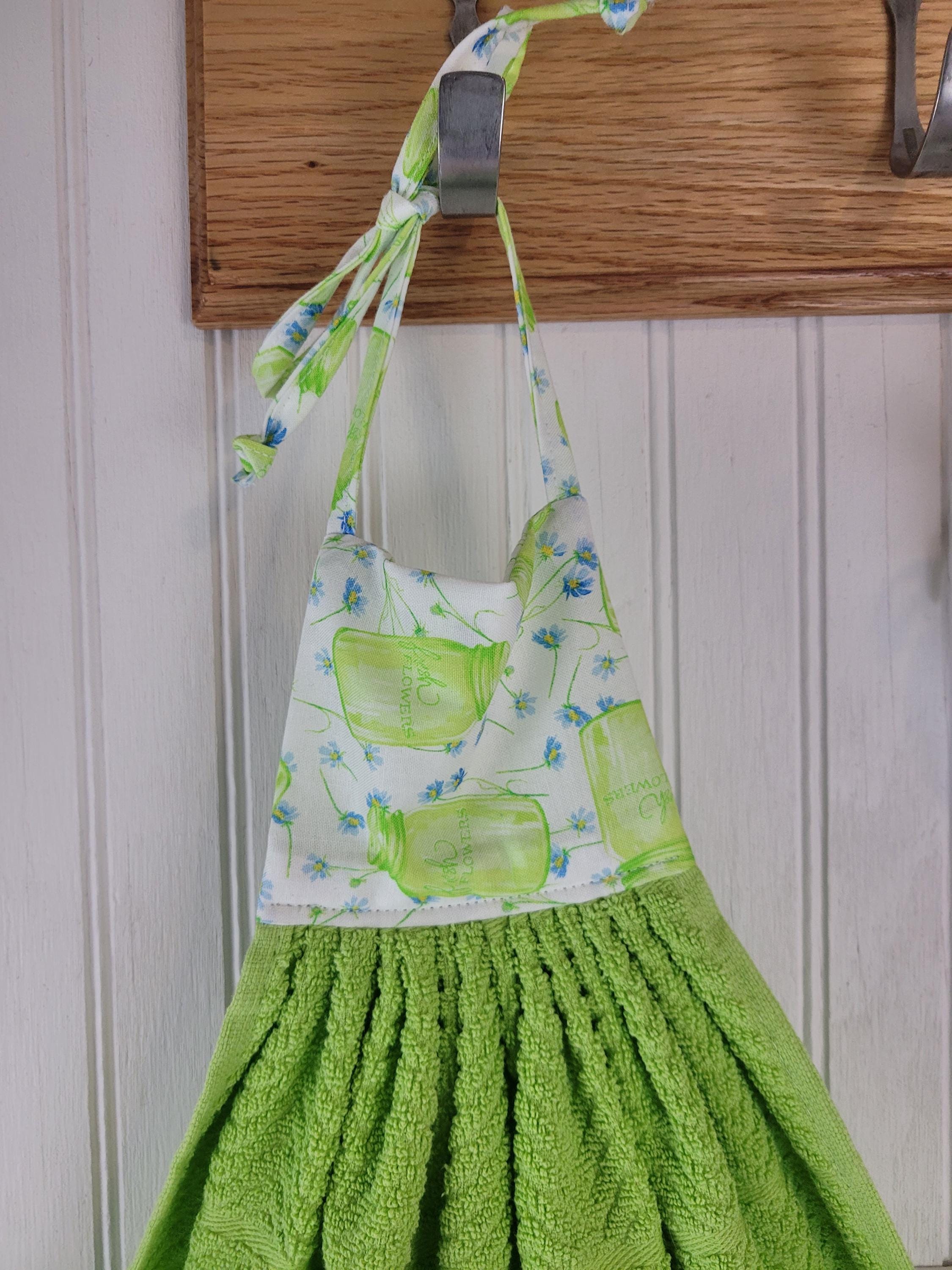 Kitchen Hanging Towel Kitchen Towel Hanging Towel With Ties Kitchen ...